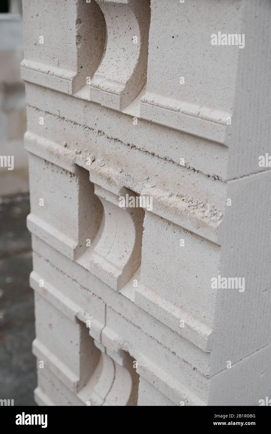 Construction of a single-family house Stock Photo - Alamy