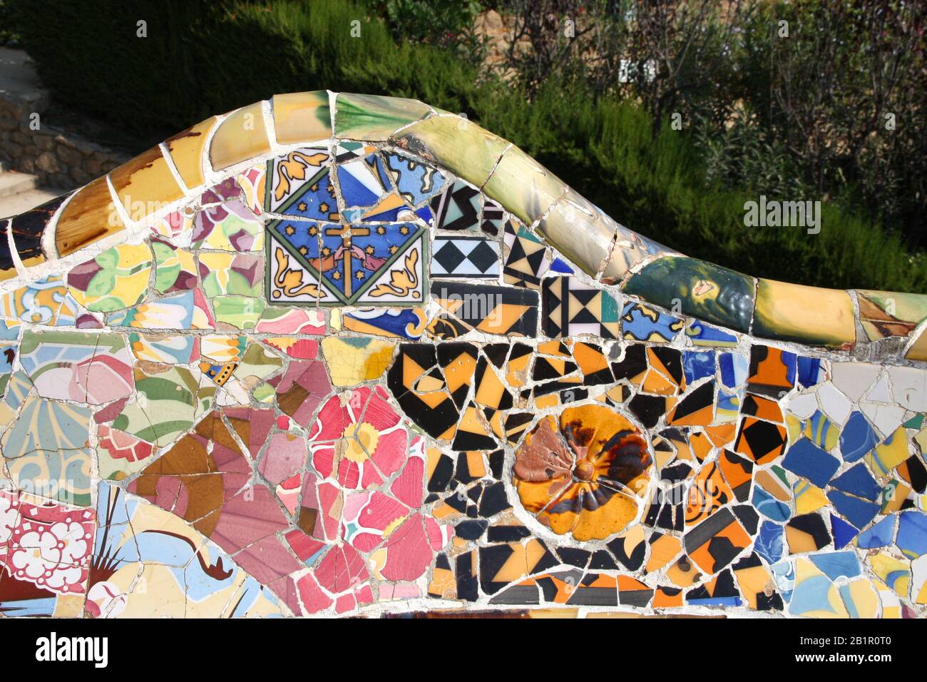 Gaudi Park Guell Mosaic