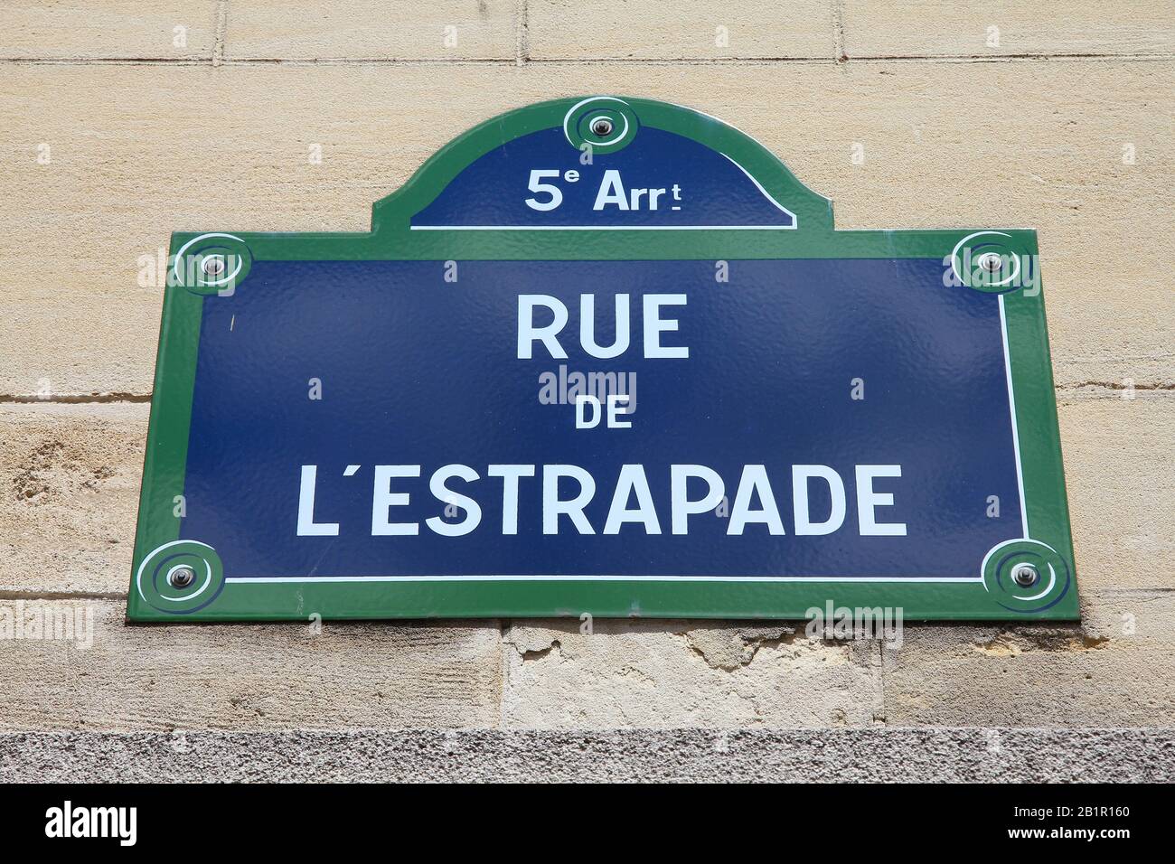 Estrapade street hi-res stock photography and images - Alamy