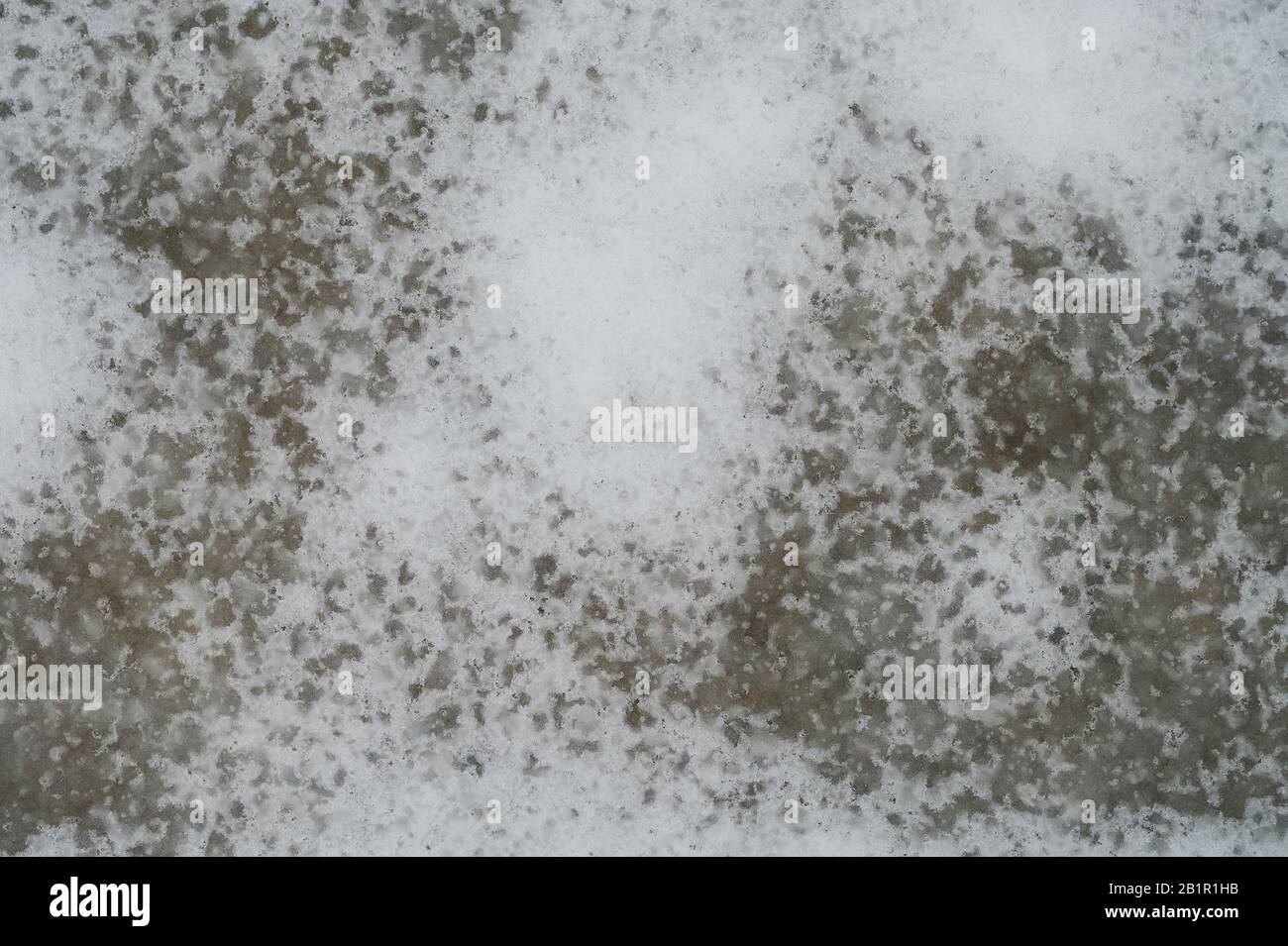 Melting snow texture background. Global warming theme Stock Photo - Alamy
