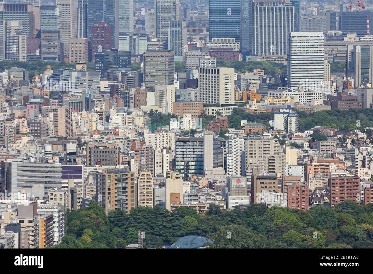 Japanese buildings urban sprawl hi-res stock photography and images - Alamy