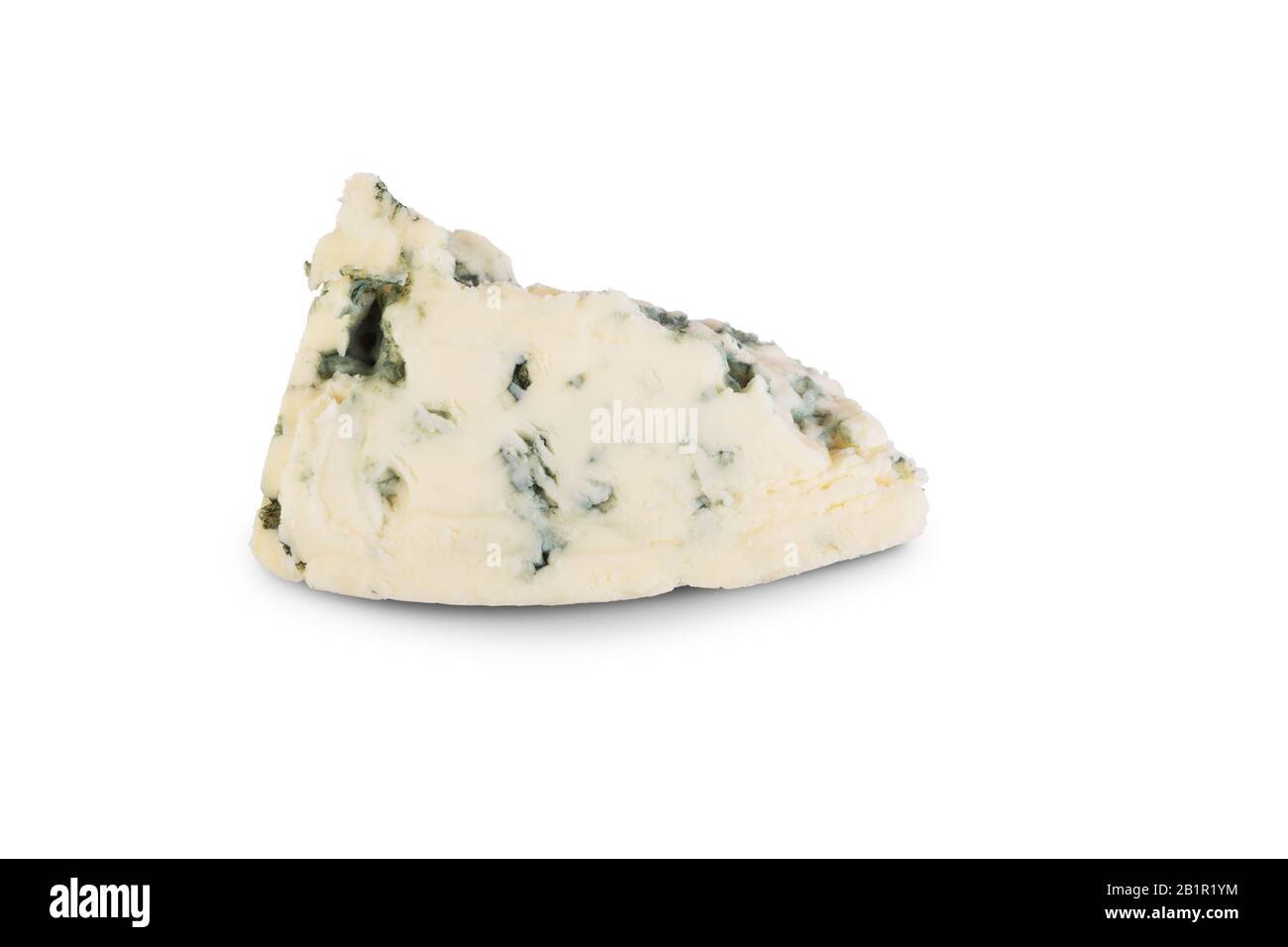 Blue cheese isolated on a white background Stock Photo - Alamy