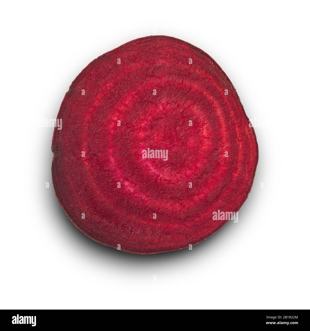 Beetroot top view Cut Out Stock Images & Pictures - Alamy