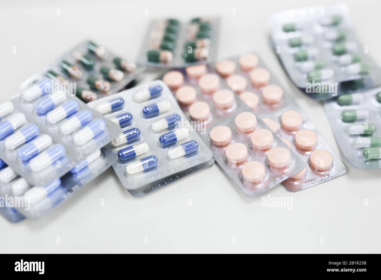 sale of drugs in a pharmacy retail network Stock Photo - Alamy