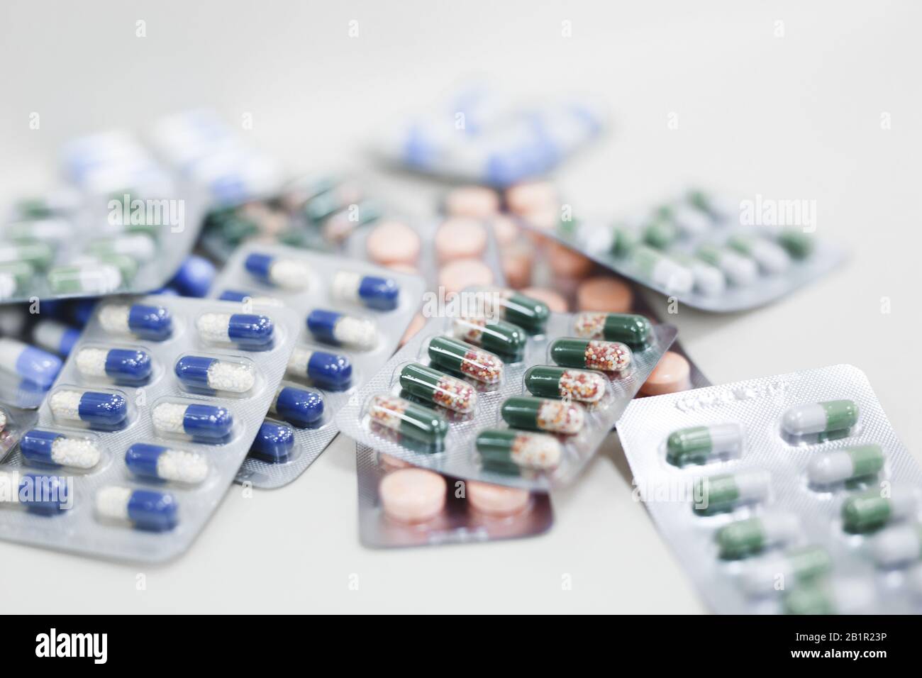 sale of drugs in a pharmacy retail network Stock Photo - Alamy