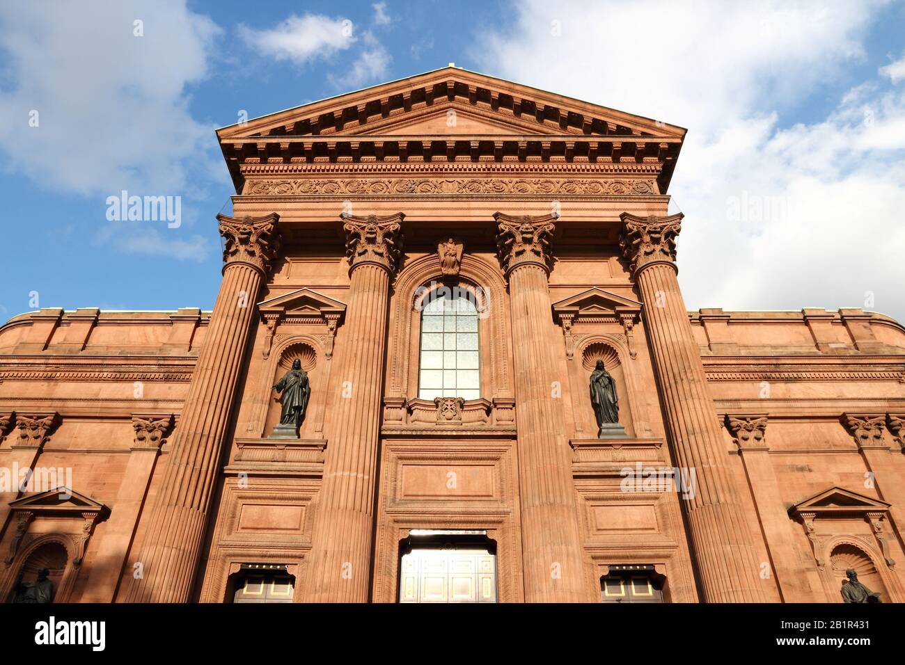 Philadelphia city, USA. Cathedral basilica of Saint Peter and Paul ...