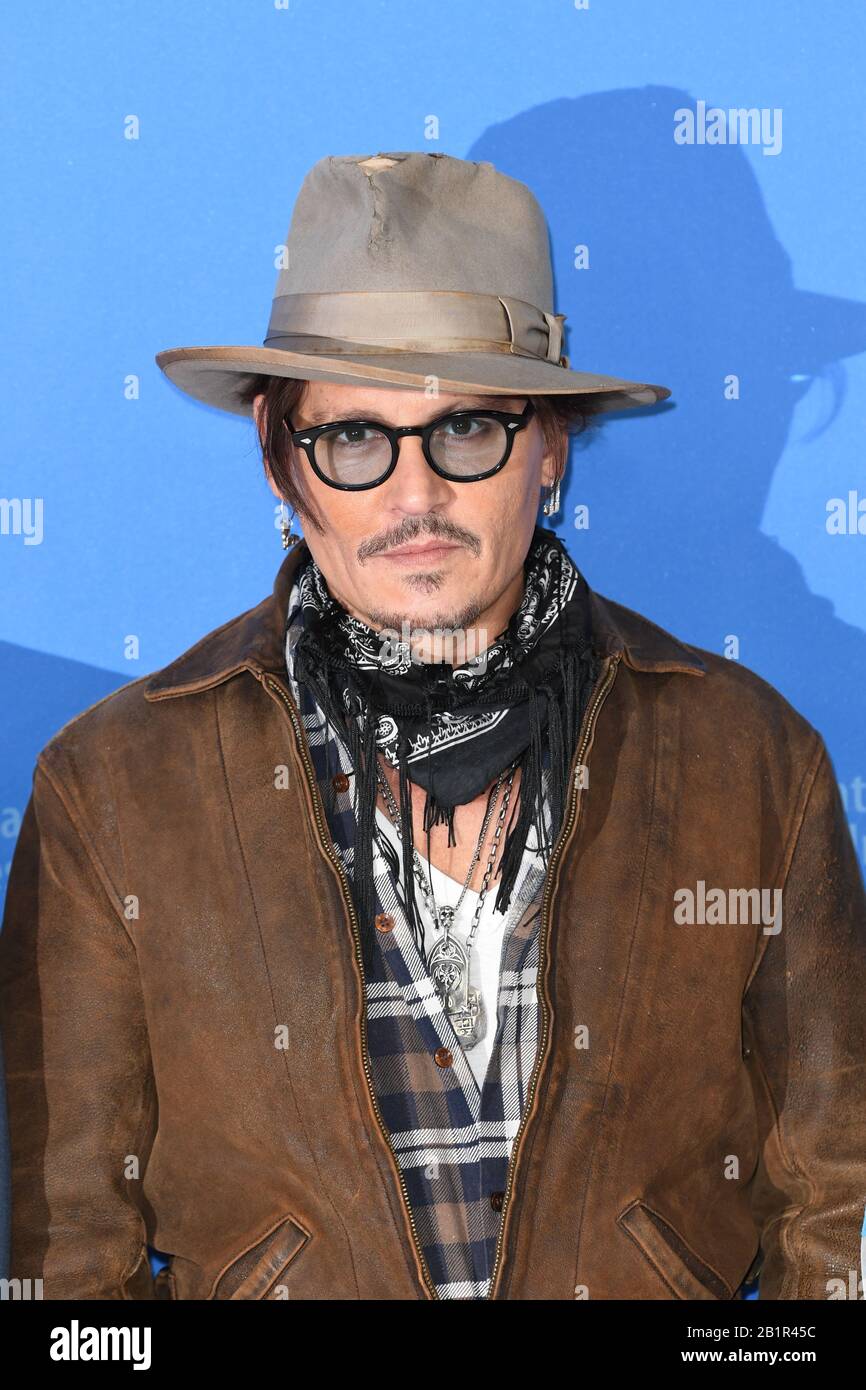 Actor Johnny Depp attends the photo call for Minamata during the 70th ...
