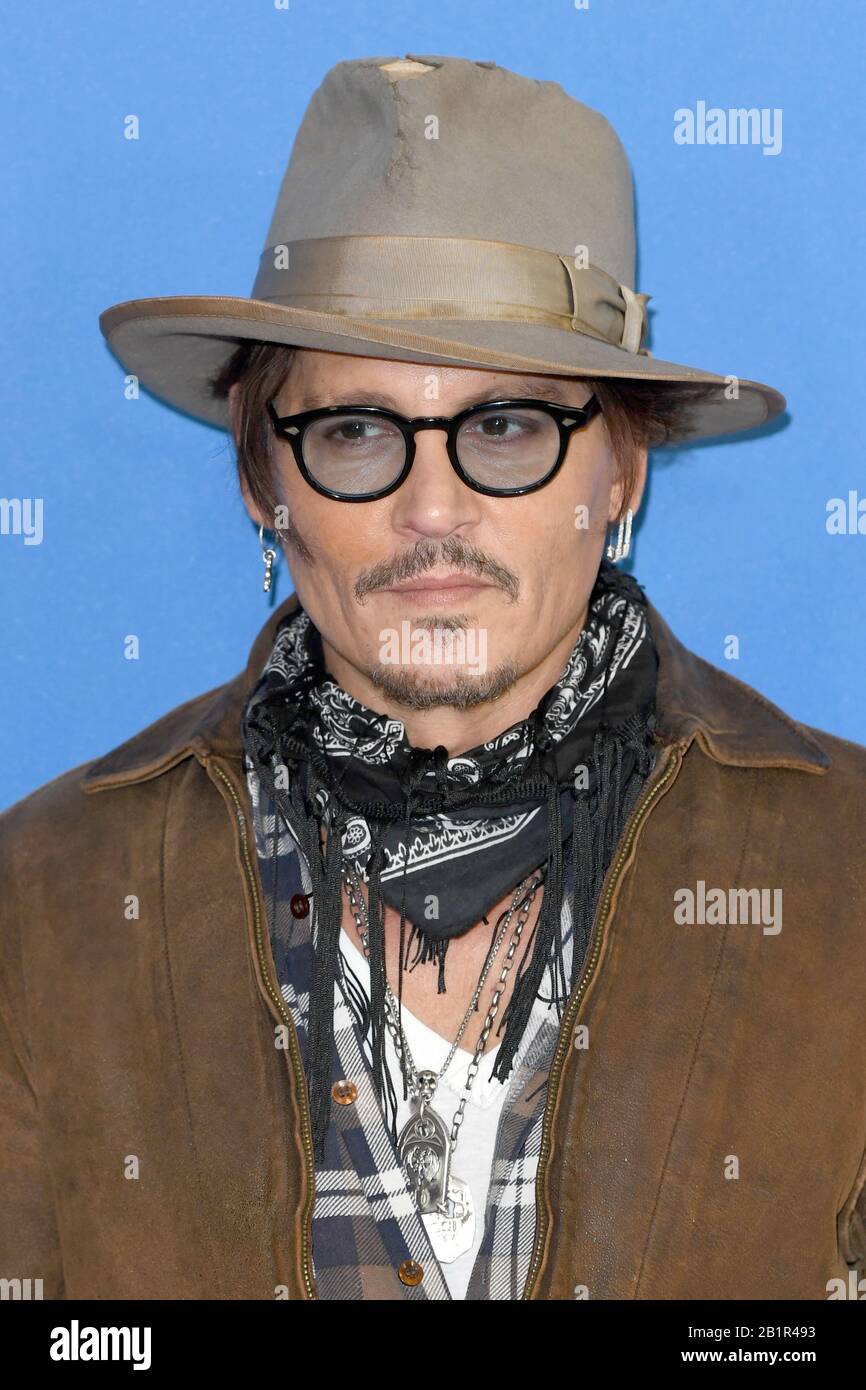 Actor Johnny Depp attends the photo call for Minamata during the 70th ...