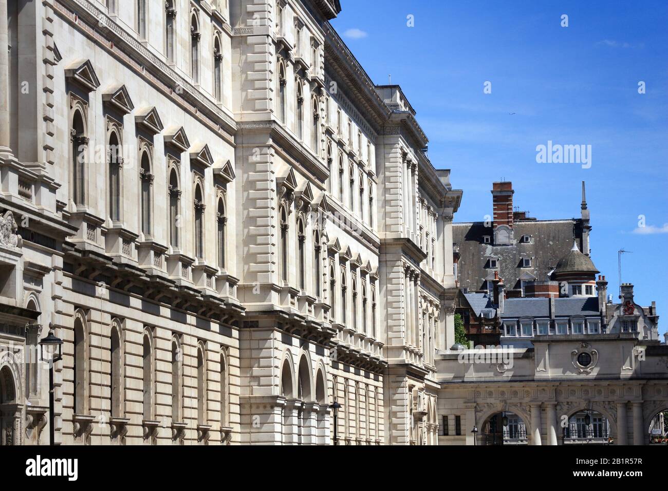 London landmark, UK - The Exchequer, also known as Her Majesty's ...