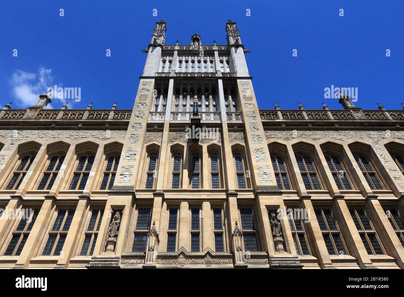 London UK landmark - Maughan Library of King's College London ...