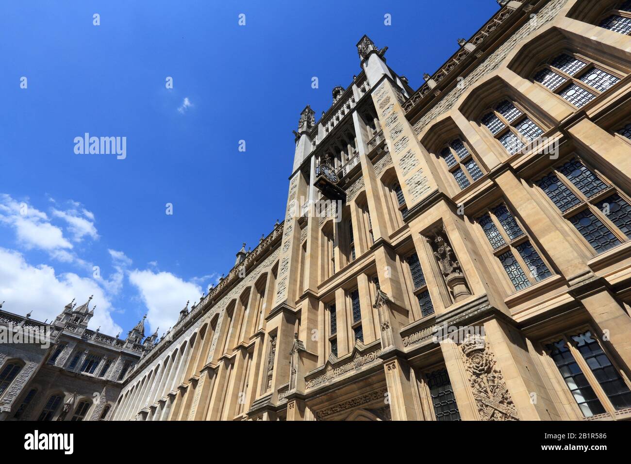 London UK landmark - Maughan Library of King's College London ...