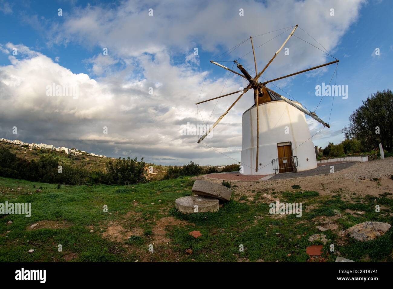 Wind Turbine Fisheye Lens High Resolution Stock Photography and Images ...
