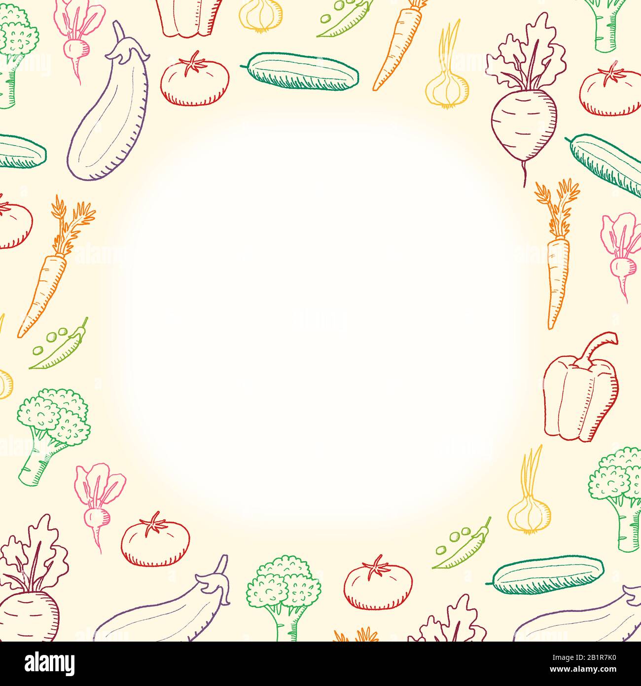 Vegetable Border Template Veggie Border Images – Browse 144,724