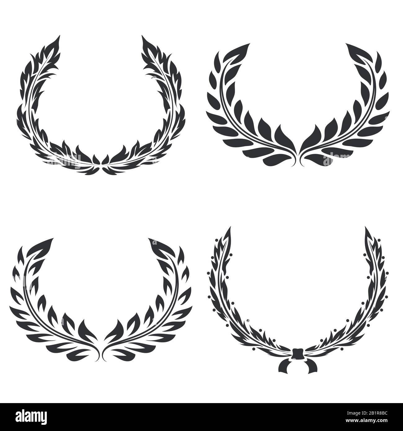 Wrench black flat symbol Cut Out Stock Images & Pictures - Alamy