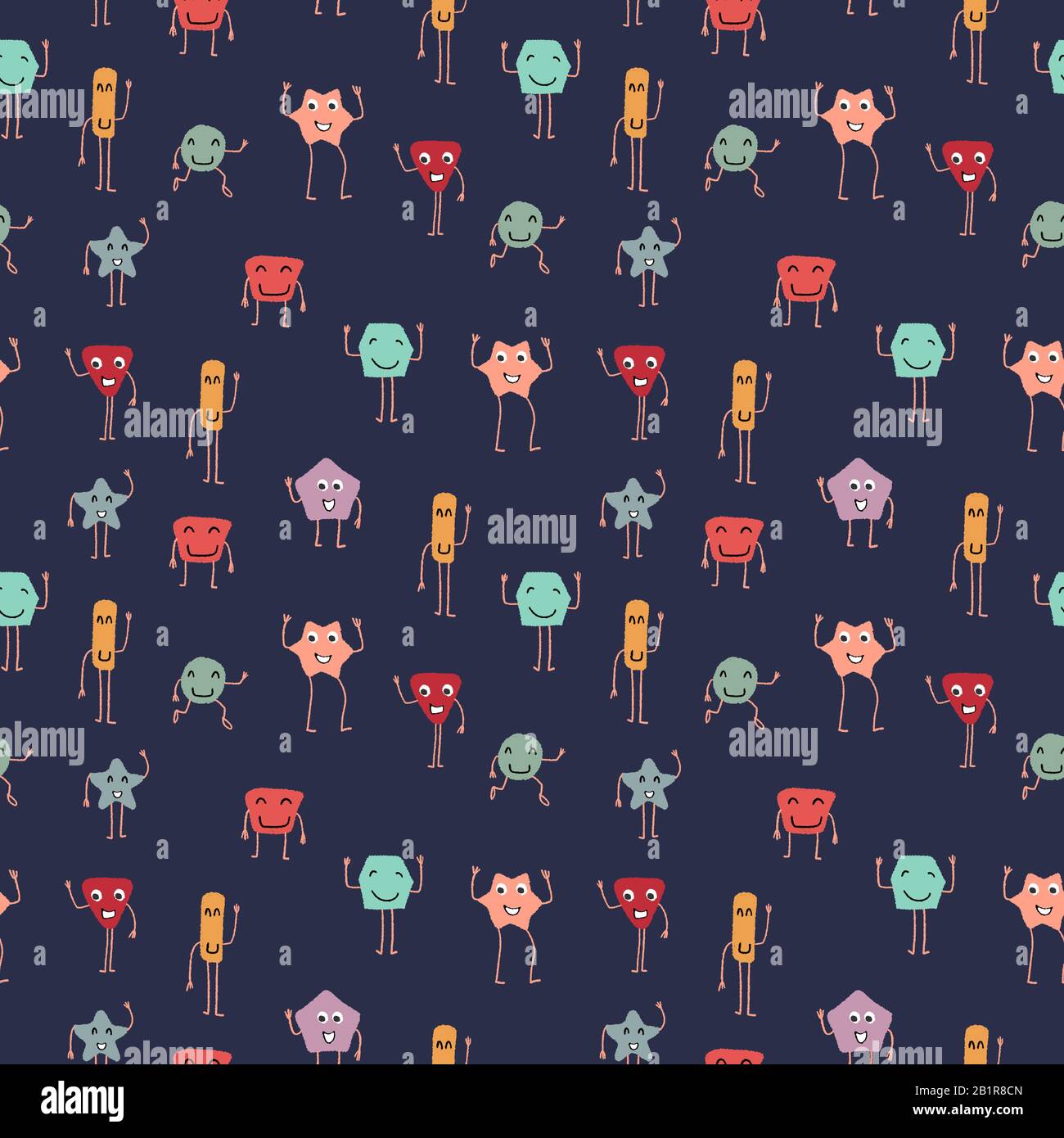 Geometric characters pattern simple hi-res stock photography and images ...