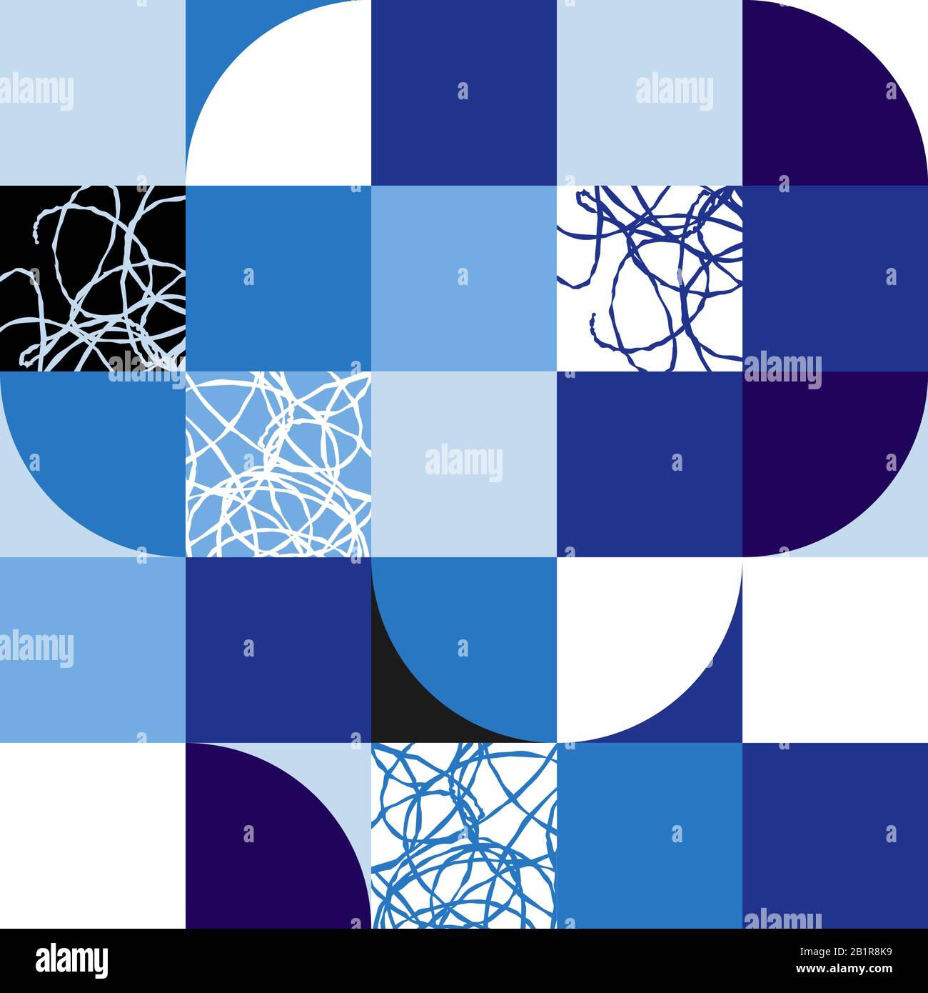 Sparse geometry Stock Vector Images - Alamy