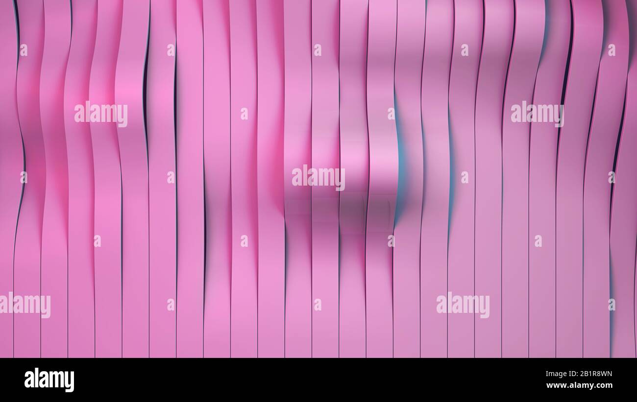 Pink trendy stripes background, modern 3D illustration Stock Photo - Alamy