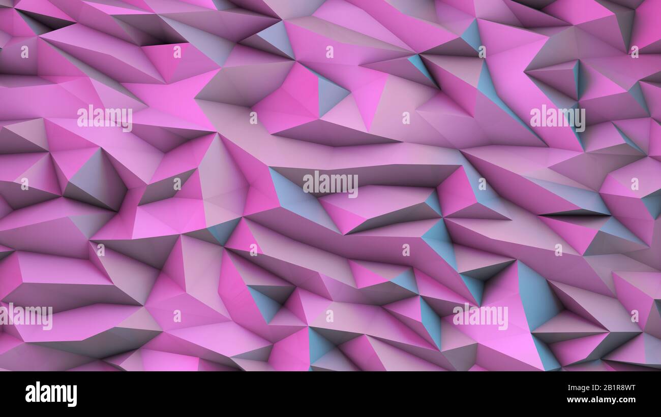 Geometric background made of sharp forms with trendy colors, generative ...
