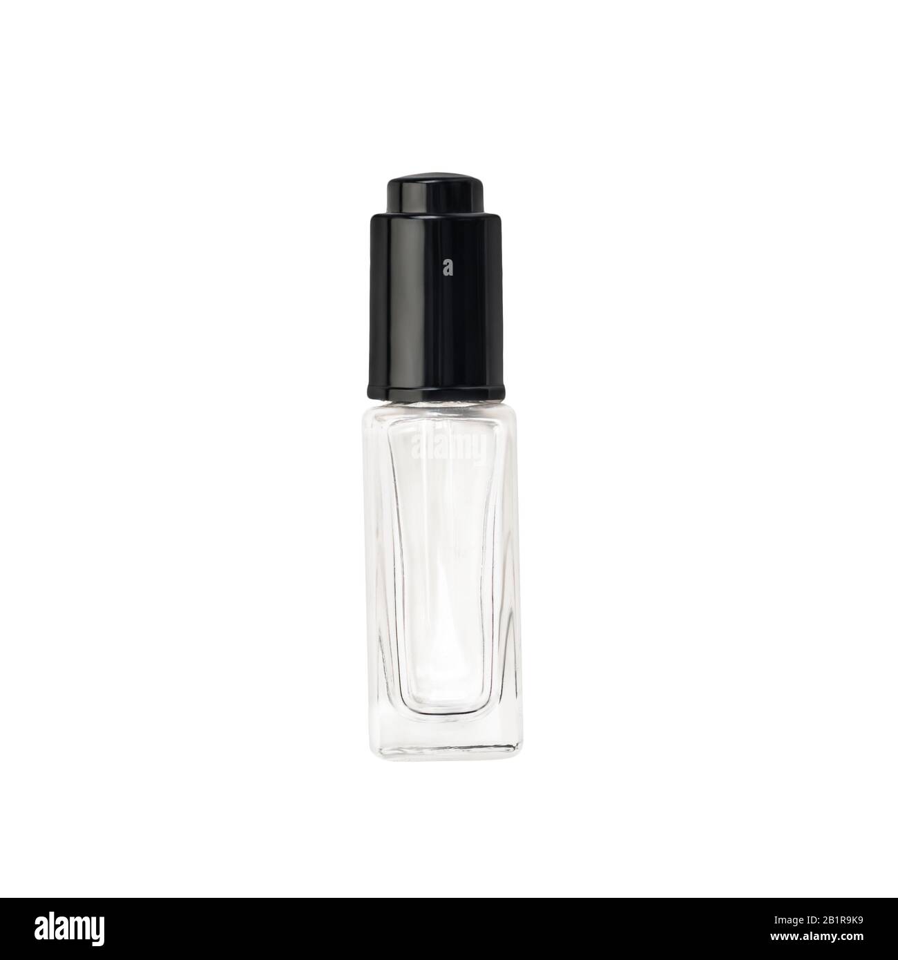 Glass cosmetic tube, isolated on white Stock Photo - Alamy