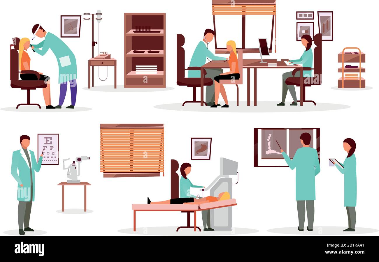 Sonographer doctors Stock Vector Images - Alamy