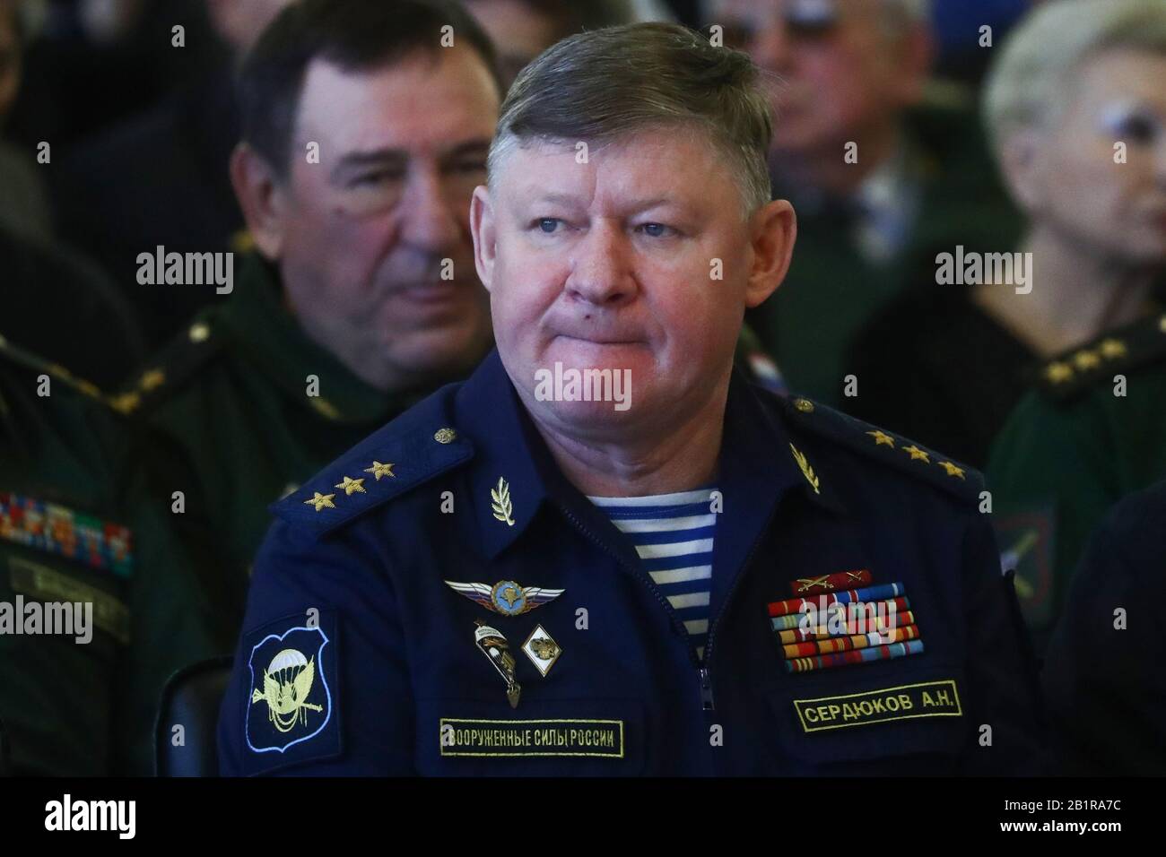 The Commander Of The Russian Airborne Troops High Resolution Stock ...