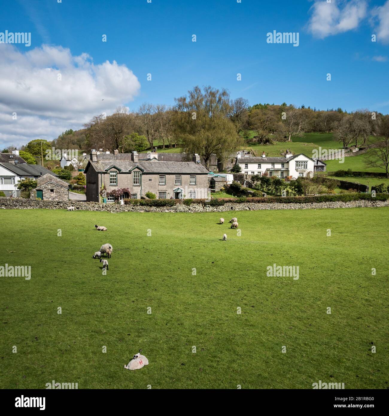 Cumbrian village hi-res stock photography and images - Alamy