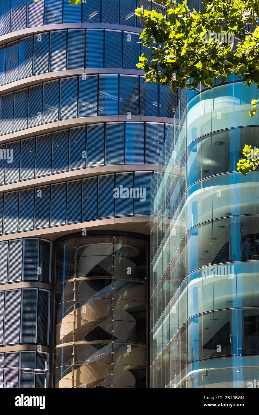 The glass encassed UTS Central Building has many unique design features ...