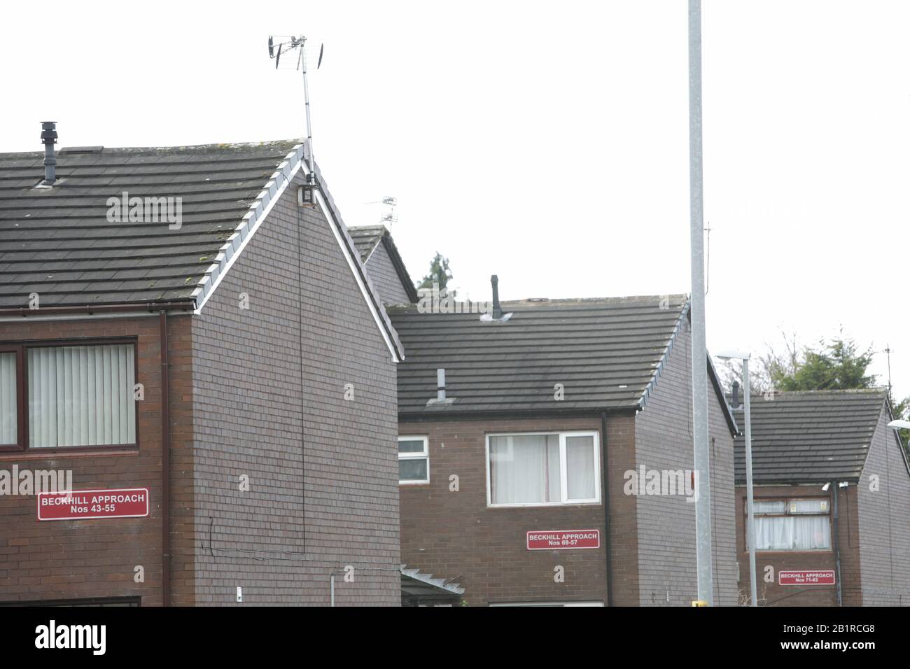 The Beckhill Social Housing Estate in Leeds, UK Stock Photo - Alamy