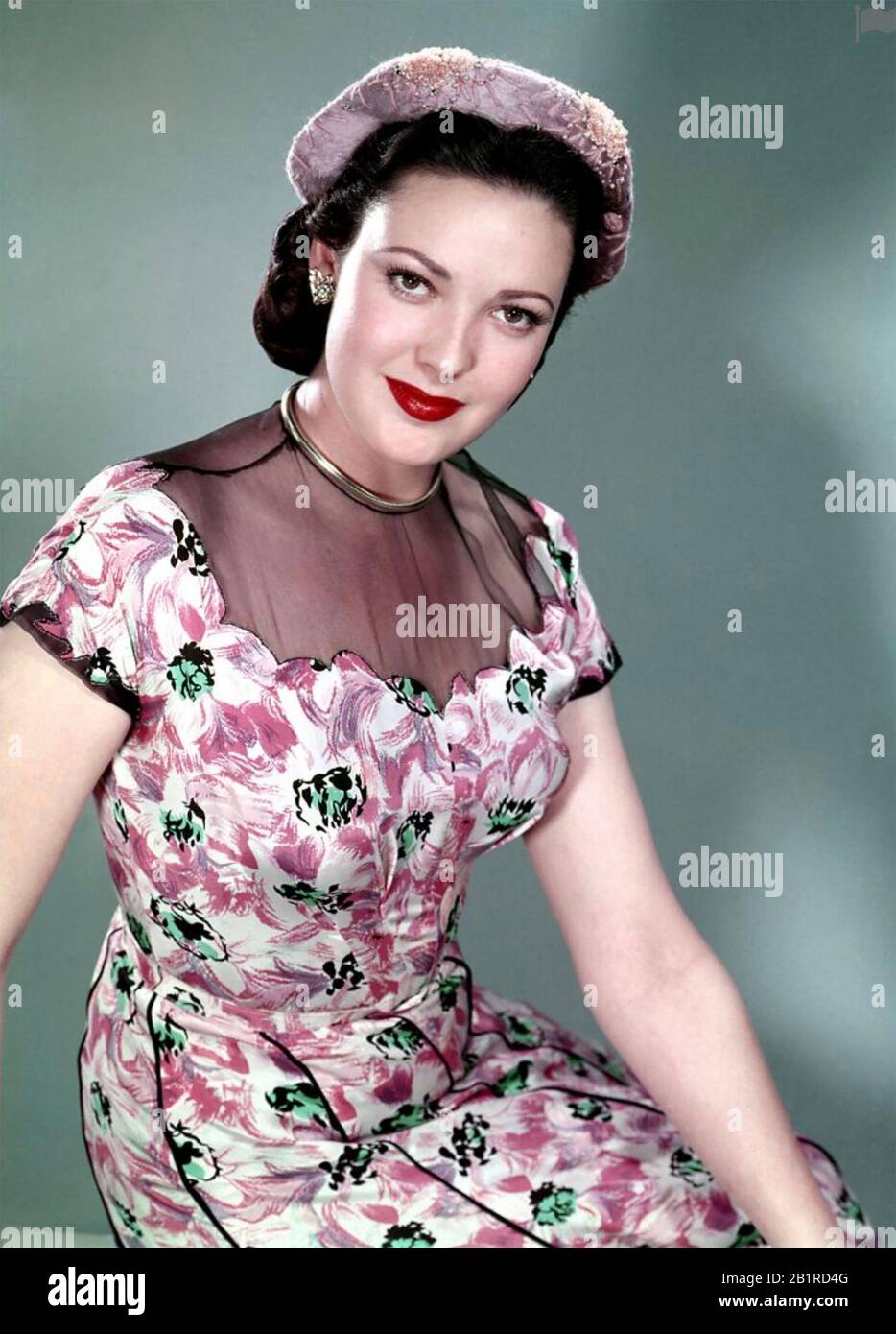 LINDA DARNELL (1924-1965) American film actress about 1950 Stock Photo - Alamy
