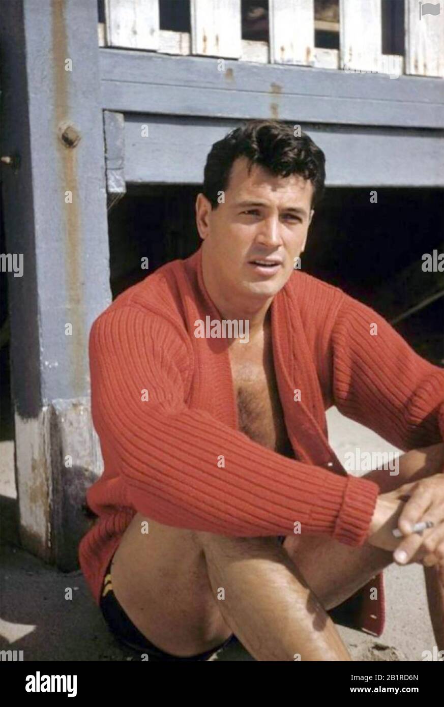 ROCK HUDSON (1925-1985) American film actor about 1952 Stock Photo - Alamy