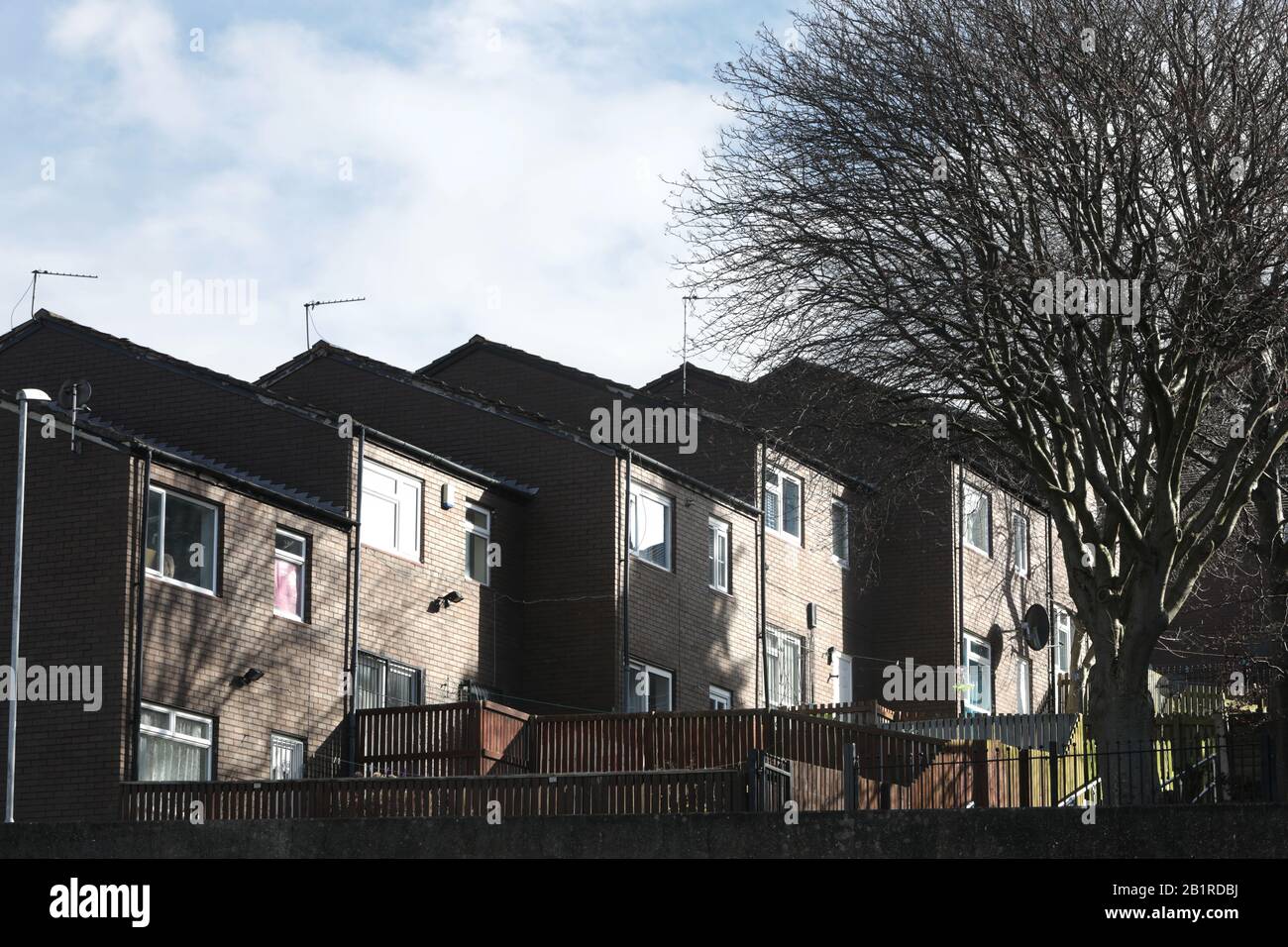 The Beckhill Social Housing Estate in Leeds, UK Stock Photo - Alamy