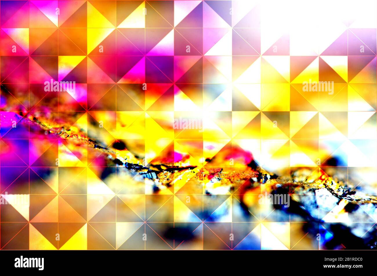 Colorful abstract polygonal background of isosceles triangles.Possible ...