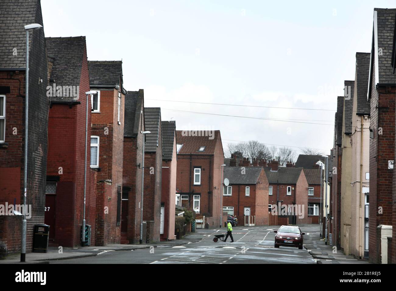 Social Housing in Leeds, UK Stock Photo - Alamy
