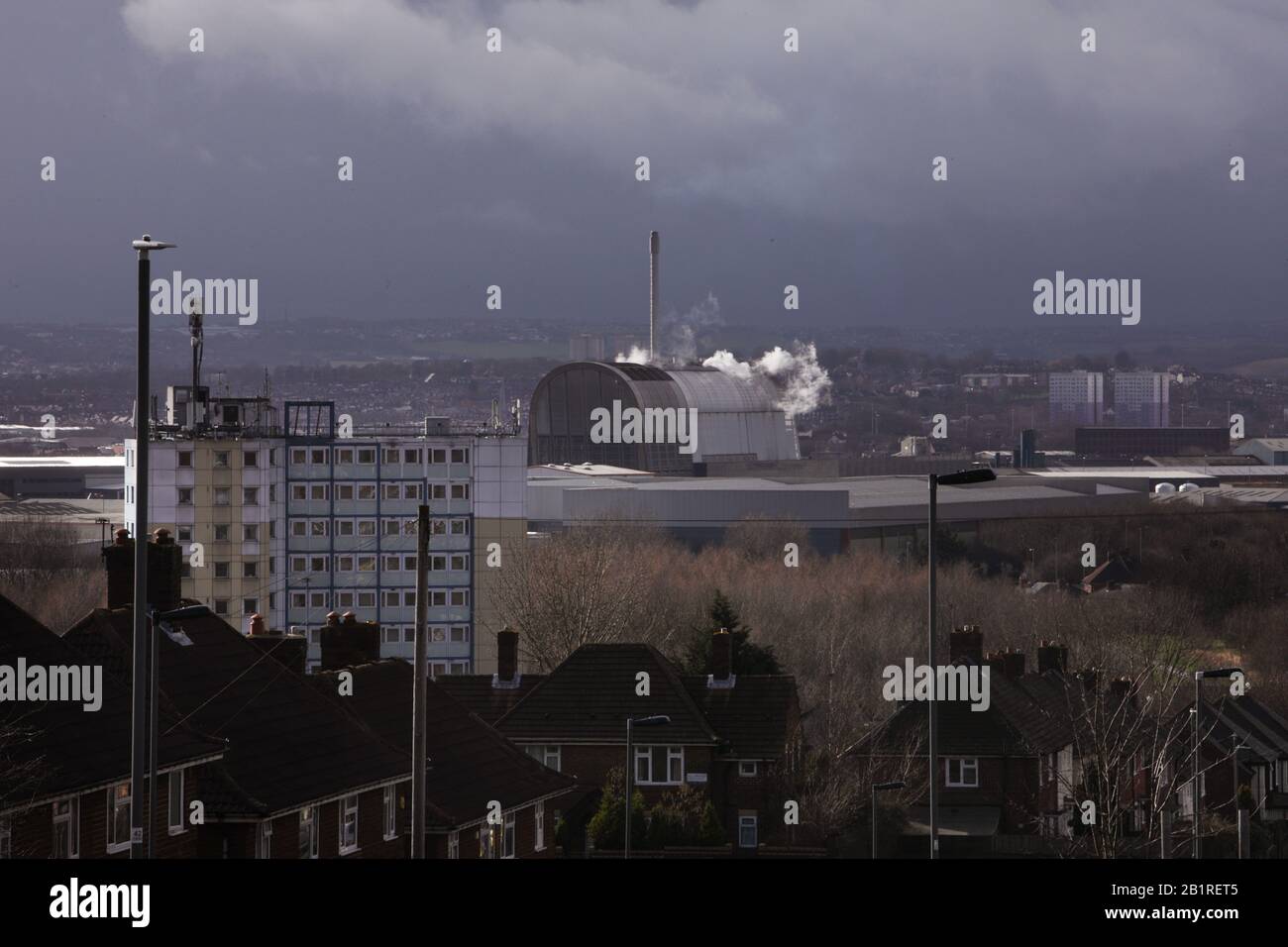 Leeds recycling and energy recovery facility rerf hi-res stock ...