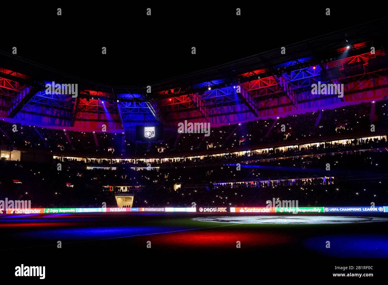 Parc Olympique Lyonnais Stadium High Resolution Stock Photography and ...