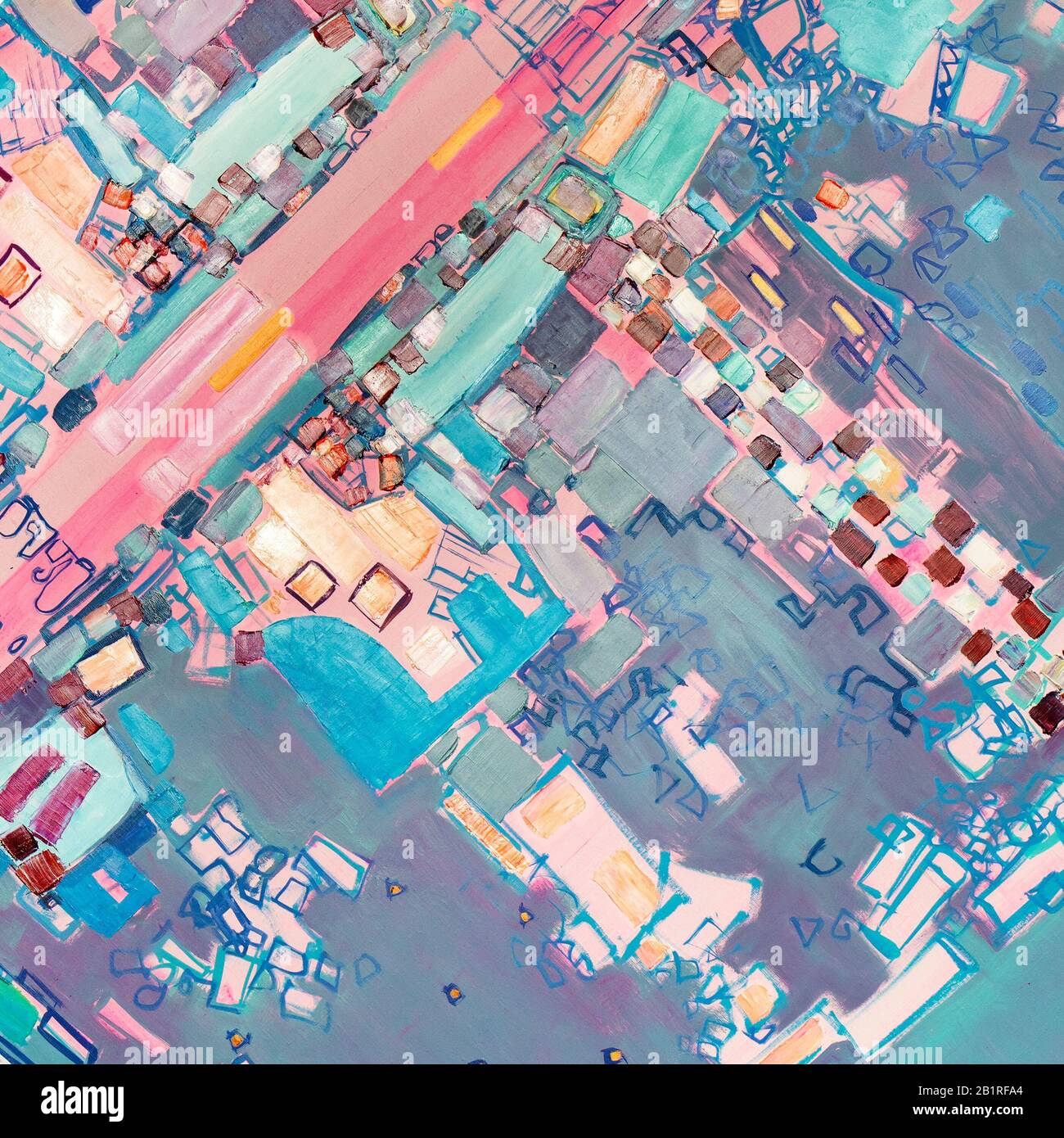 Oil painting abstraction hi-res stock photography and images - Alamy