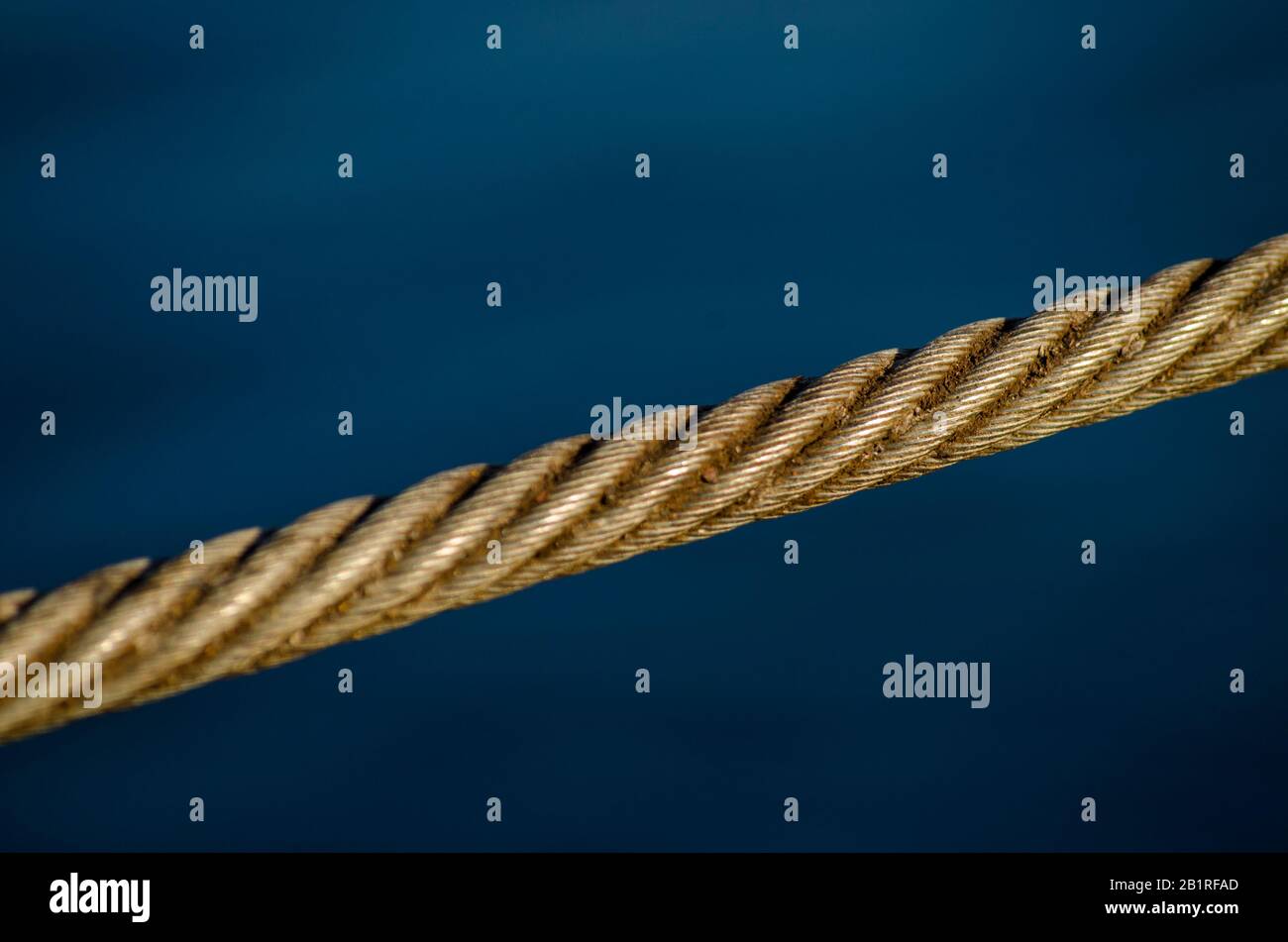 Rope in The Sea Stock Photo - Alamy