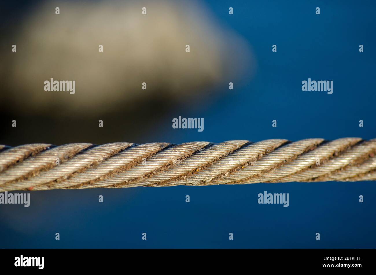 Rope in The Sea Stock Photo - Alamy