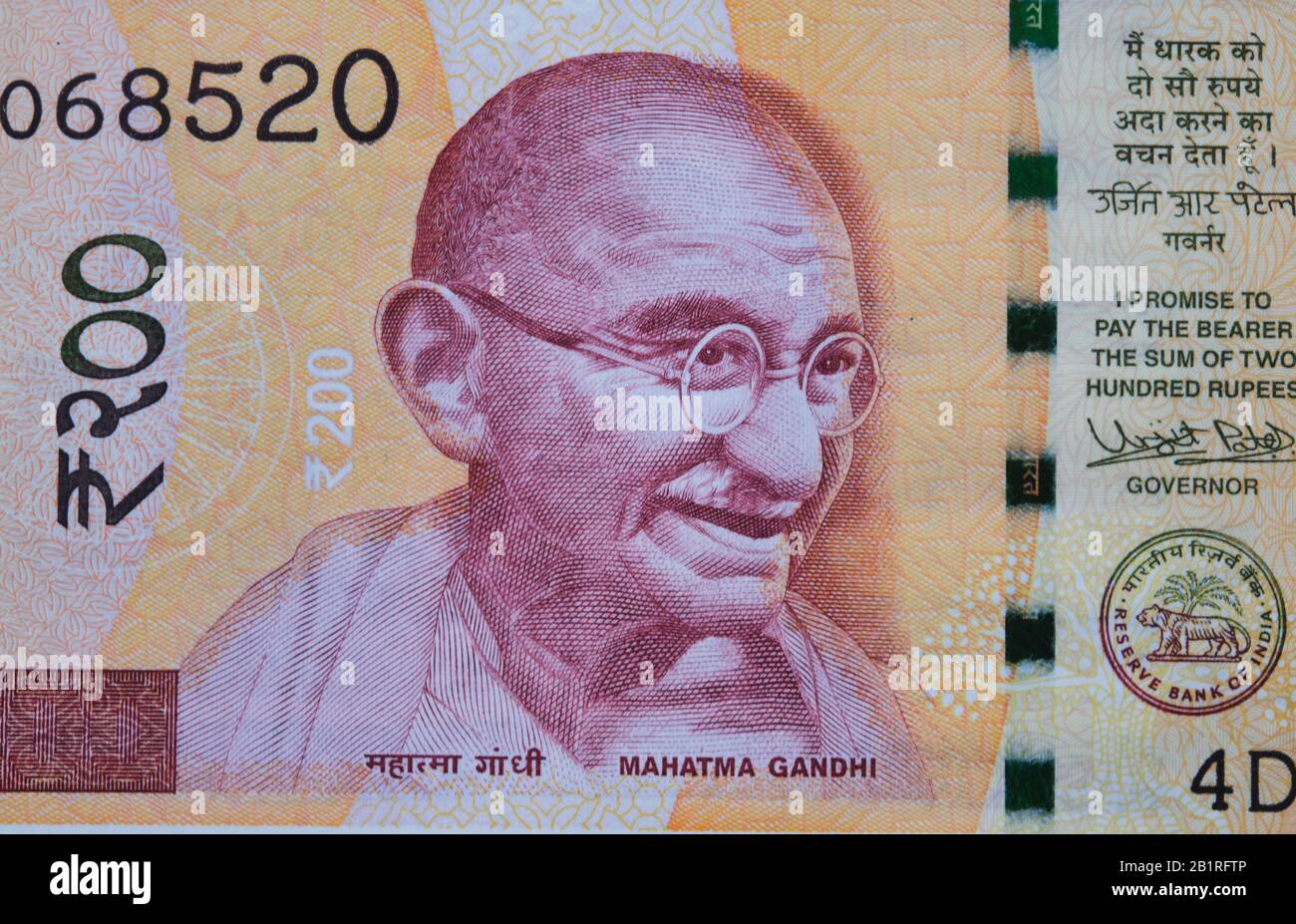 Mahatma gandhi on currency hi-res stock photography and images - Alamy