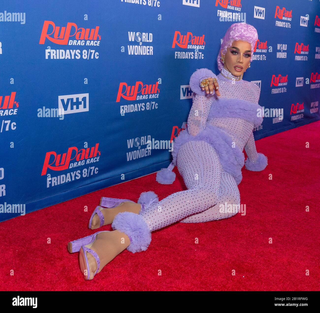 New York, United States. 26th Feb, 2020. Drag Queen Dahlia Sin attends ...