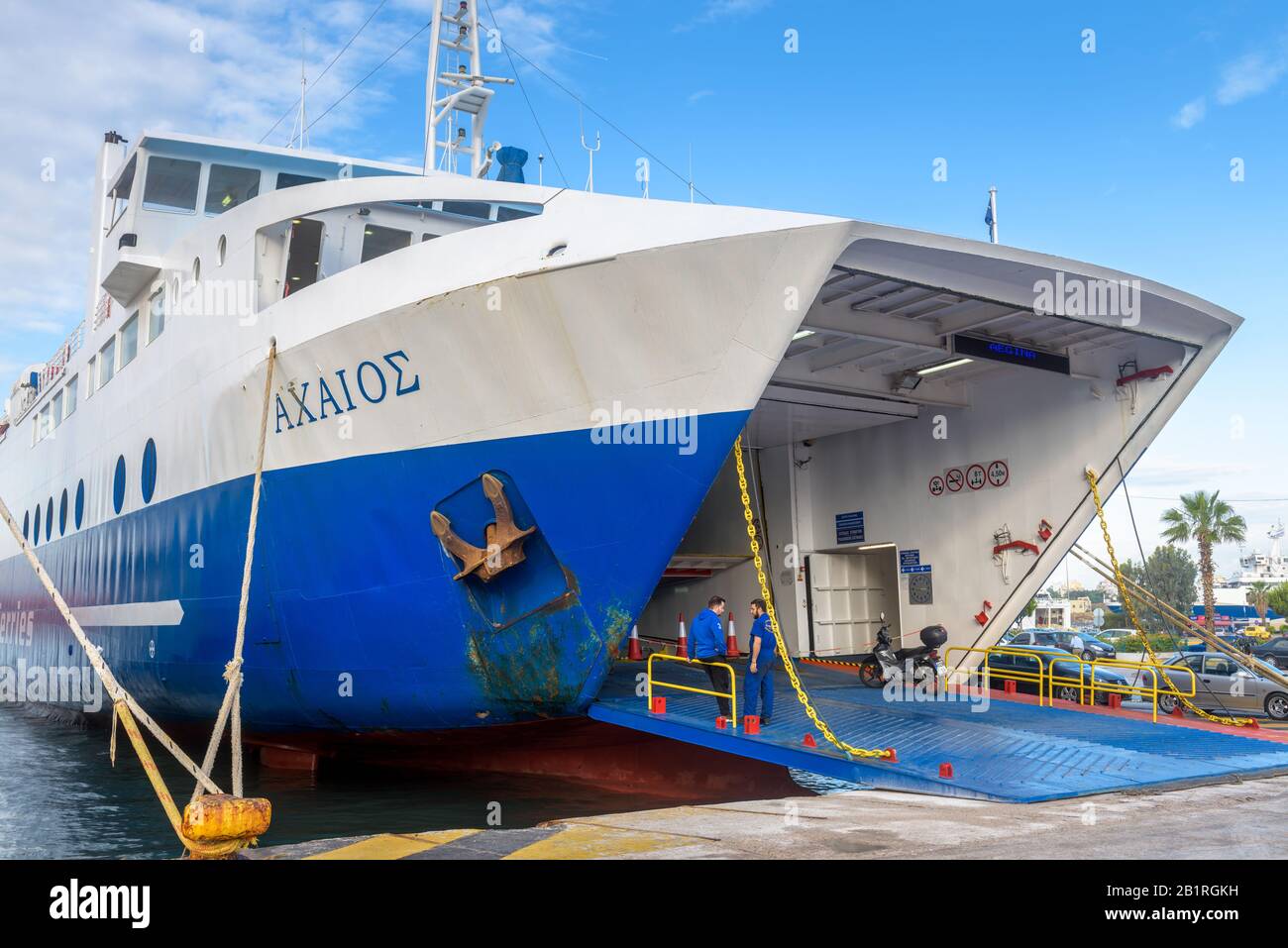 Car ferry loading hi-res stock photography and images - Alamy