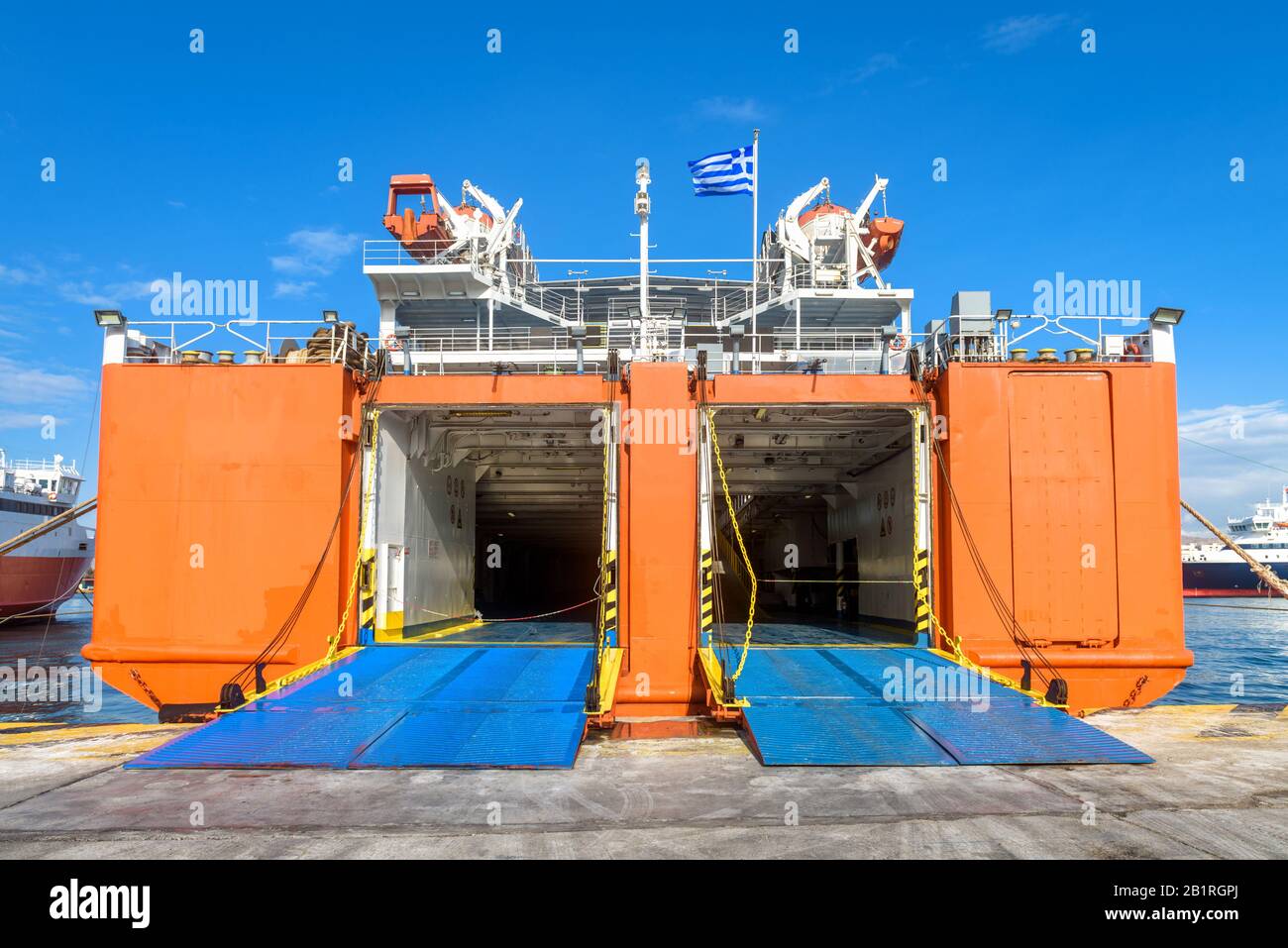 Modern car ferry hi-res stock photography and images - Alamy