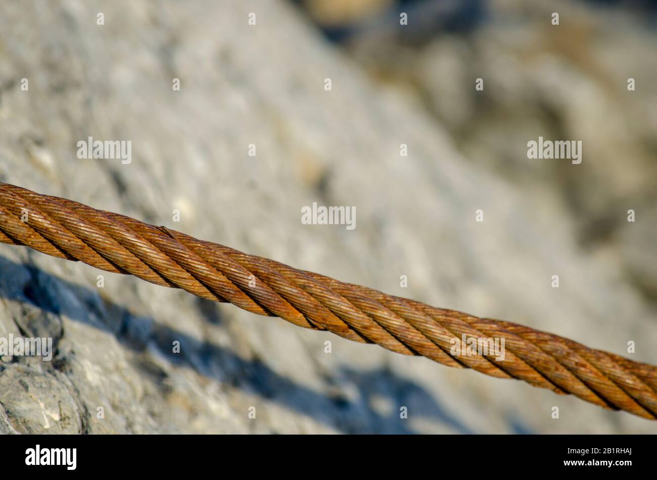 Rope in The Sea Stock Photo - Alamy