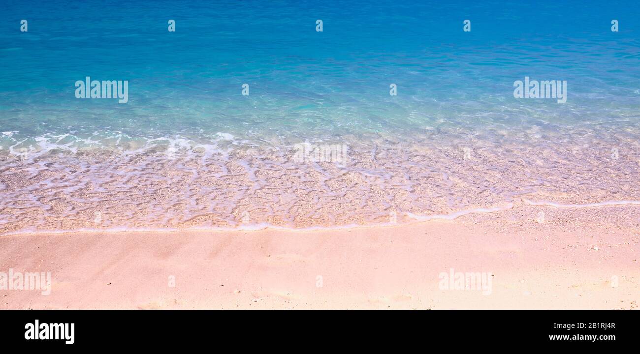 The red sand of Elafonisi beach. Crete, Greece Stock Photo - Alamy