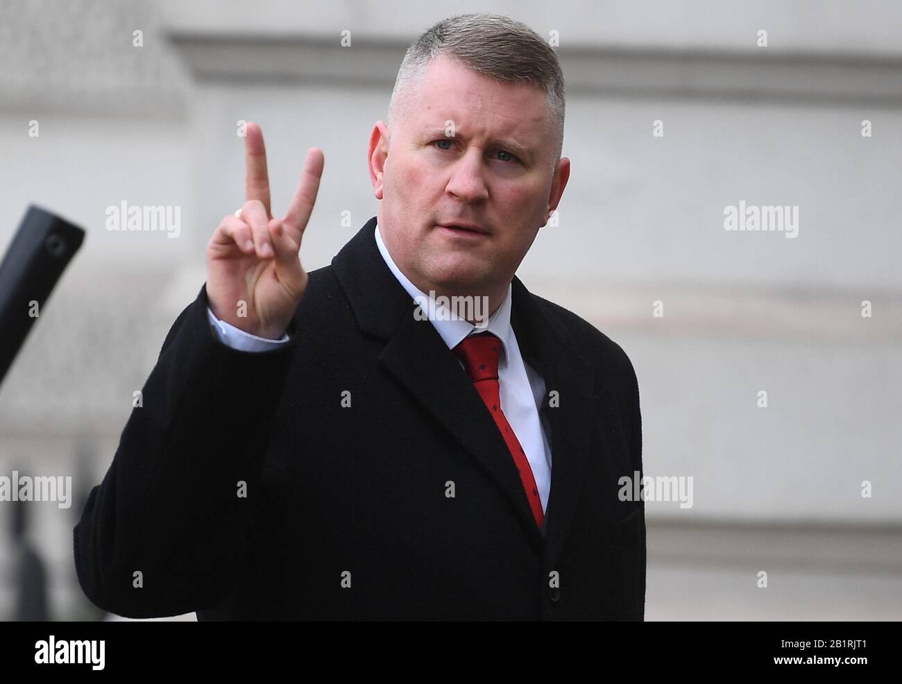 Britain first leader paul golding arriving at westminster magistrates ...