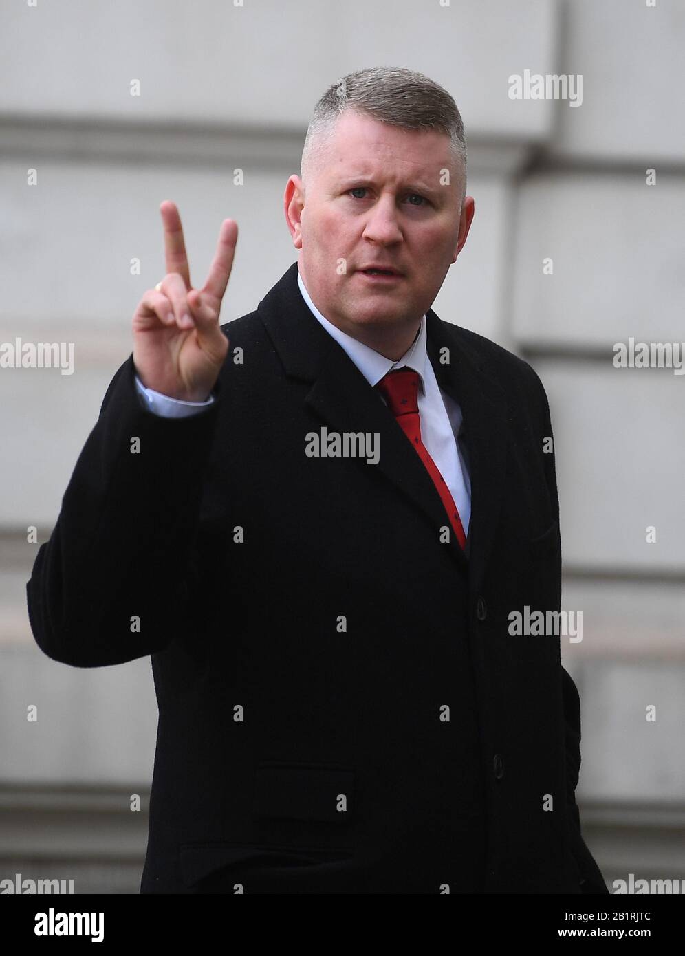 Britain first leader paul golding arriving at westminster magistrates ...
