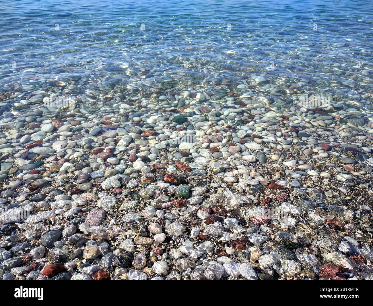 Water surface underwater stones hi-res stock photography and images - Alamy