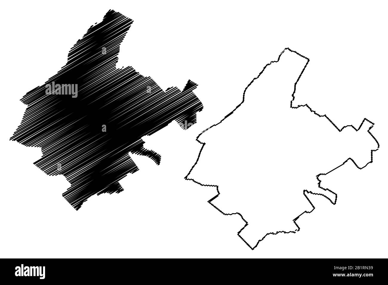 Athens City (Hellenic Republic, Greece, Hellas, Attica) map vector ...