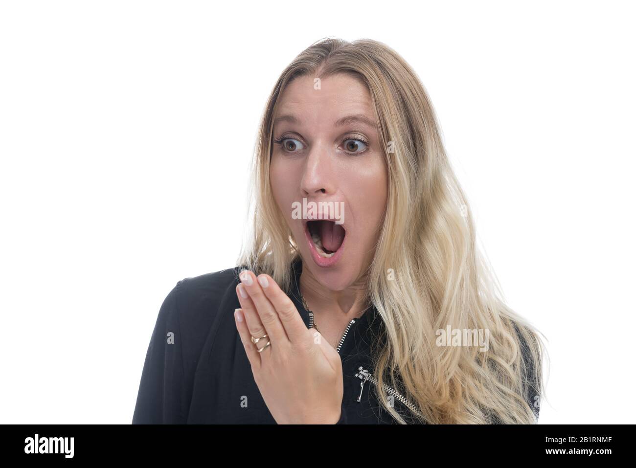 Shock white hair hi-res stock photography and images - Alamy