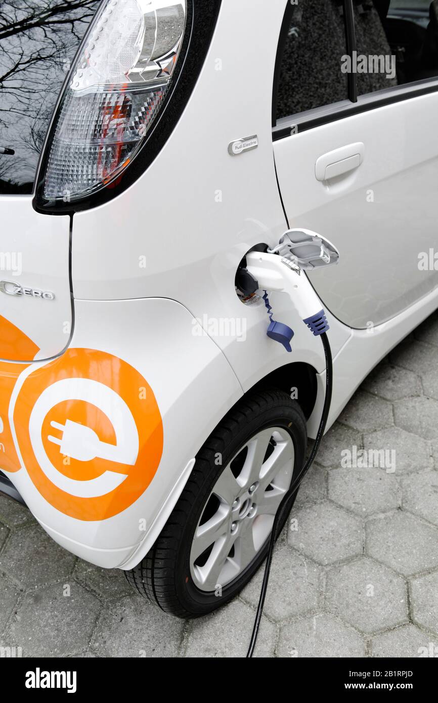 First series-produced, purely electric car in Germany, Citroen C-ZERO ... First series-produced, purely electric car in Germany, Citroen C-ZERO ...